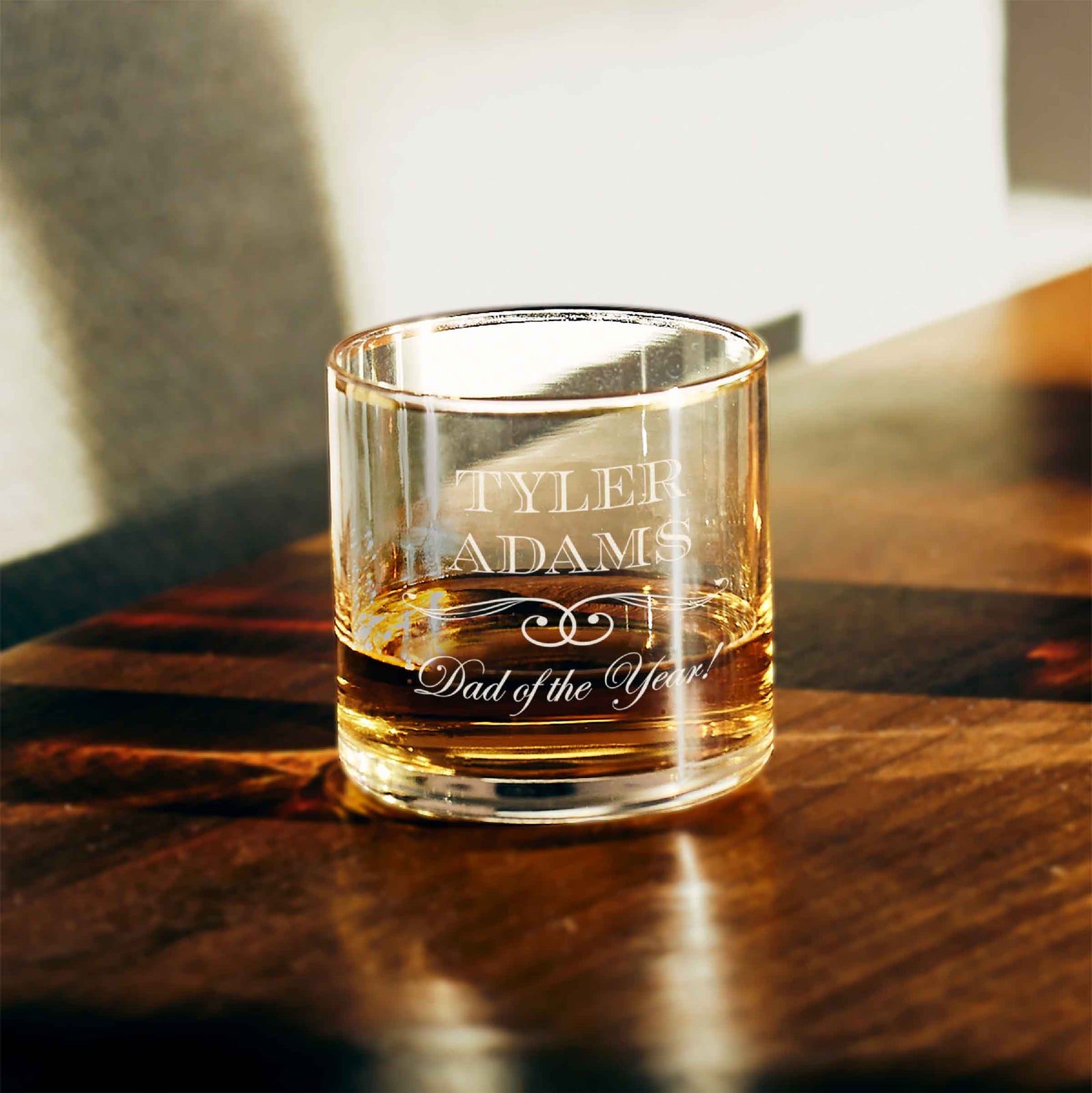 Customizable Glassware "For Dad" Personalized Gift – Rec Etch